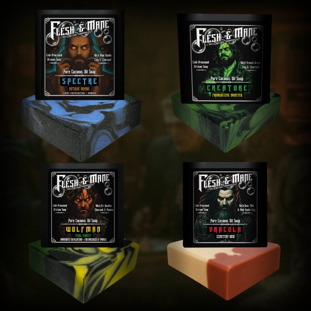 Fraternity Soap Bundle | Bold Unisex Soaps – Flesh & Mane