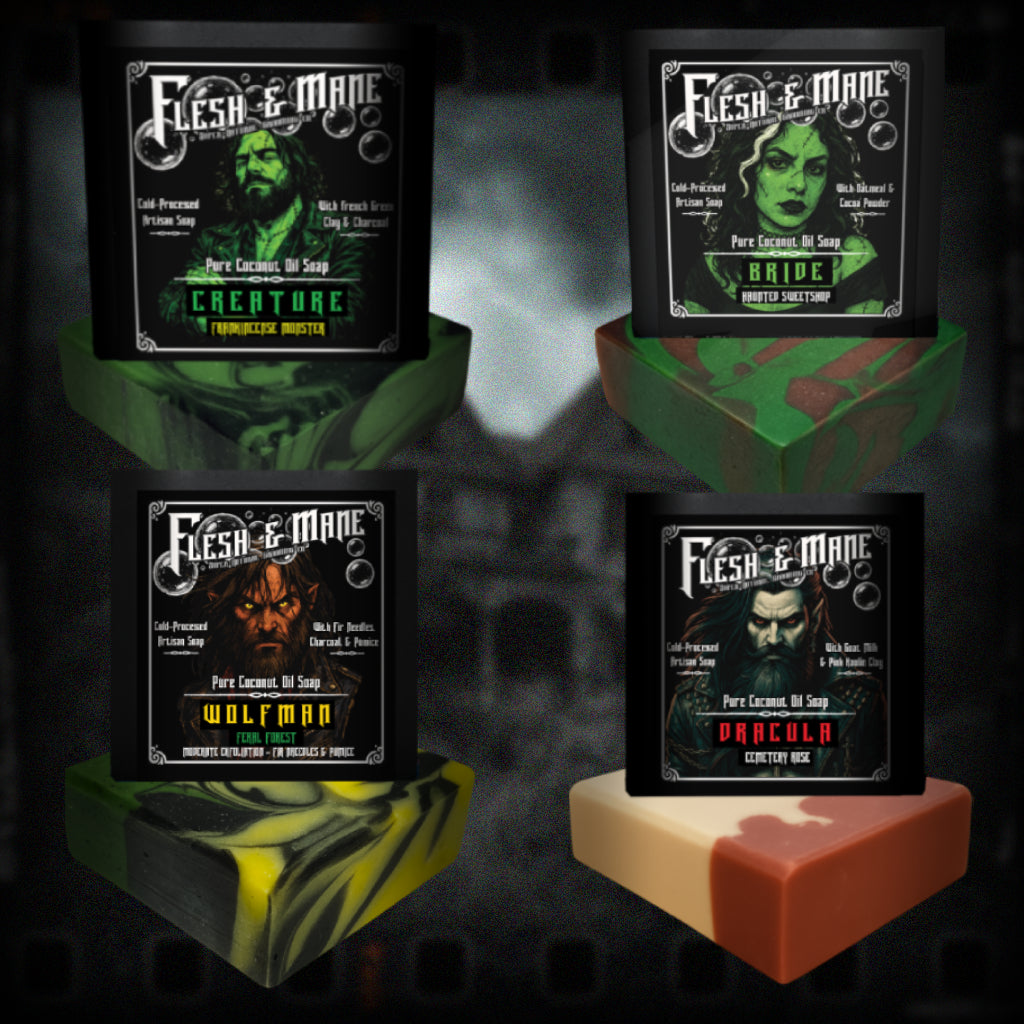 Universal Appeal | Classic Monster Soap Set – Flesh & Mane